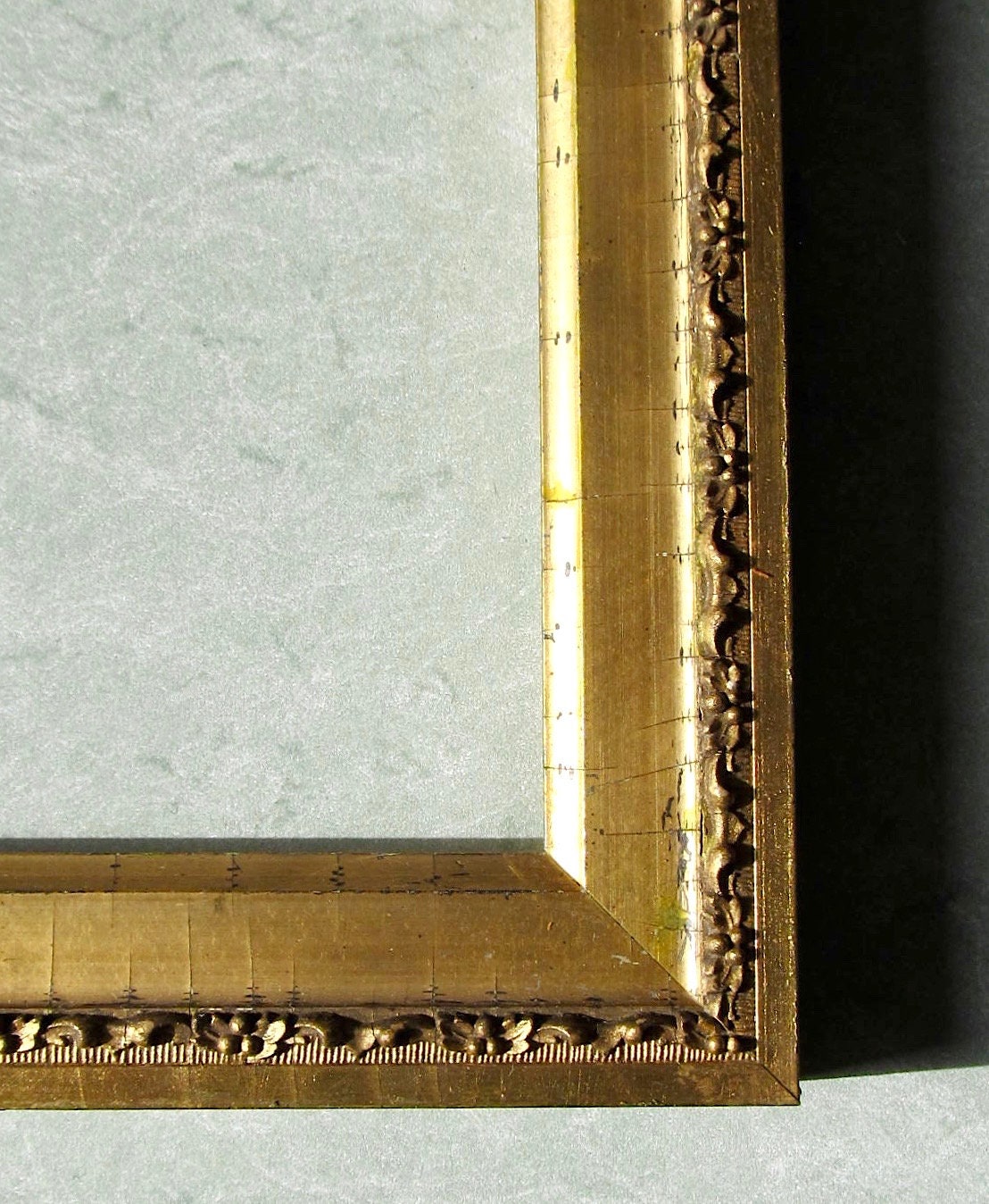 2 Antique Gold Frames, One Finished Corners C.1920s One Edwardian C ...