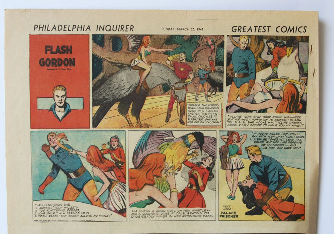1947 Comics, Philadelphia Enquirer/daily News, 24 Pages, Great ...