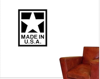 Americana Wall Decal - Etsy