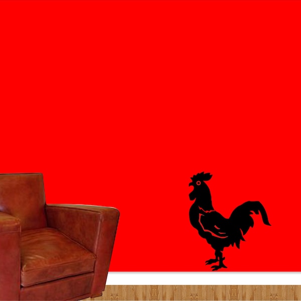 Rooster Wall Decals - Etsy