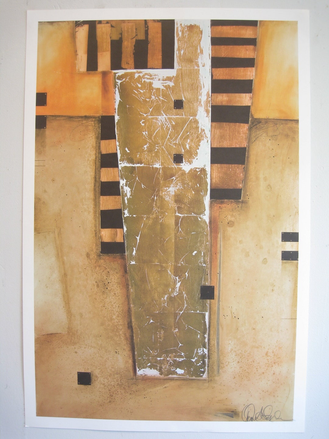 Original Lithograph Offset Print "module" 24x36 - Etsy