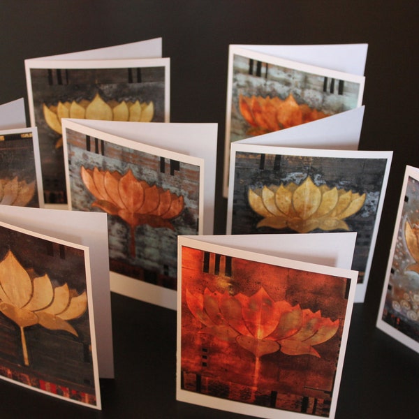 Yoga Note Cards - Etsy