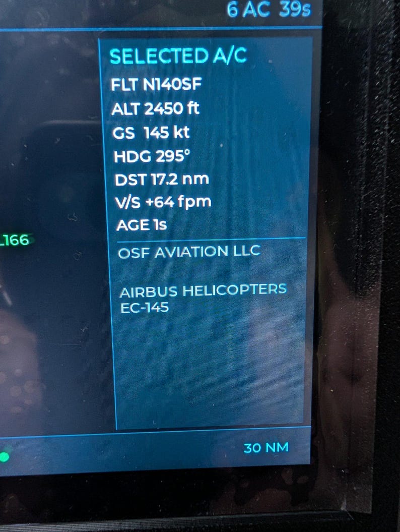 Live Aircraft Desktop Radar Display | Aviation Gift for Pilots, Plane ...