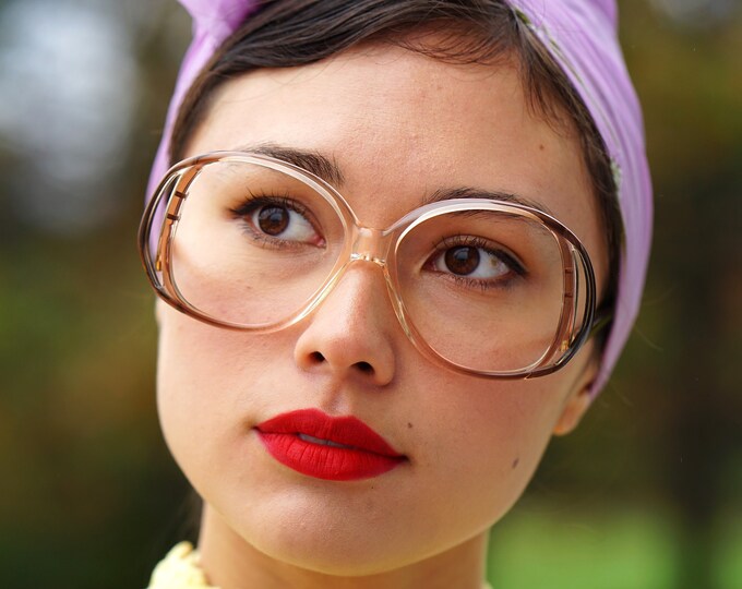 Vintage Eyeglasses 1970's Frames Retro Style Glasses Made in USA by ...