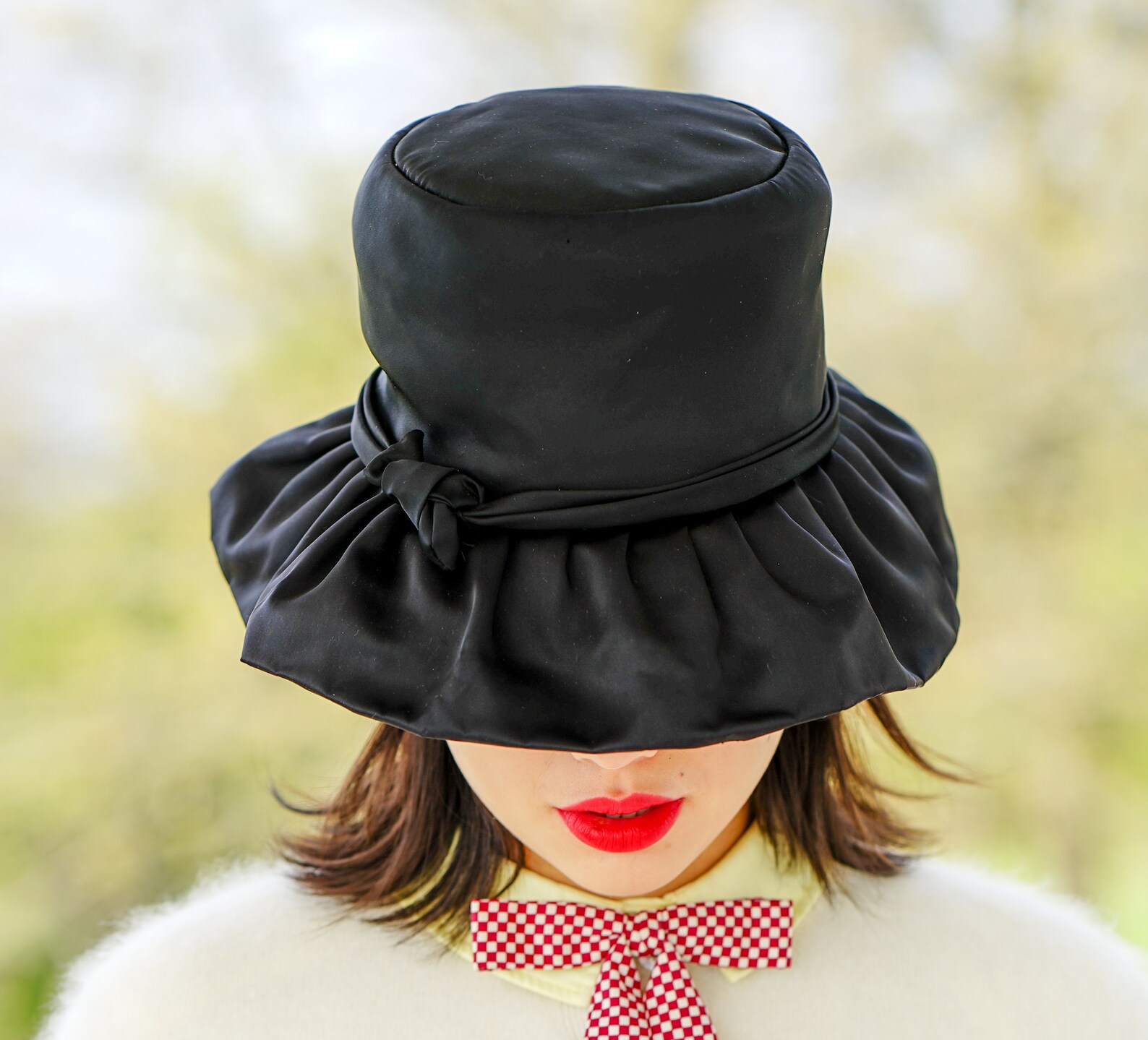 Vintage Floppy Hat Bucket Hat Wide Brim Hat 1960s Hat - Etsy