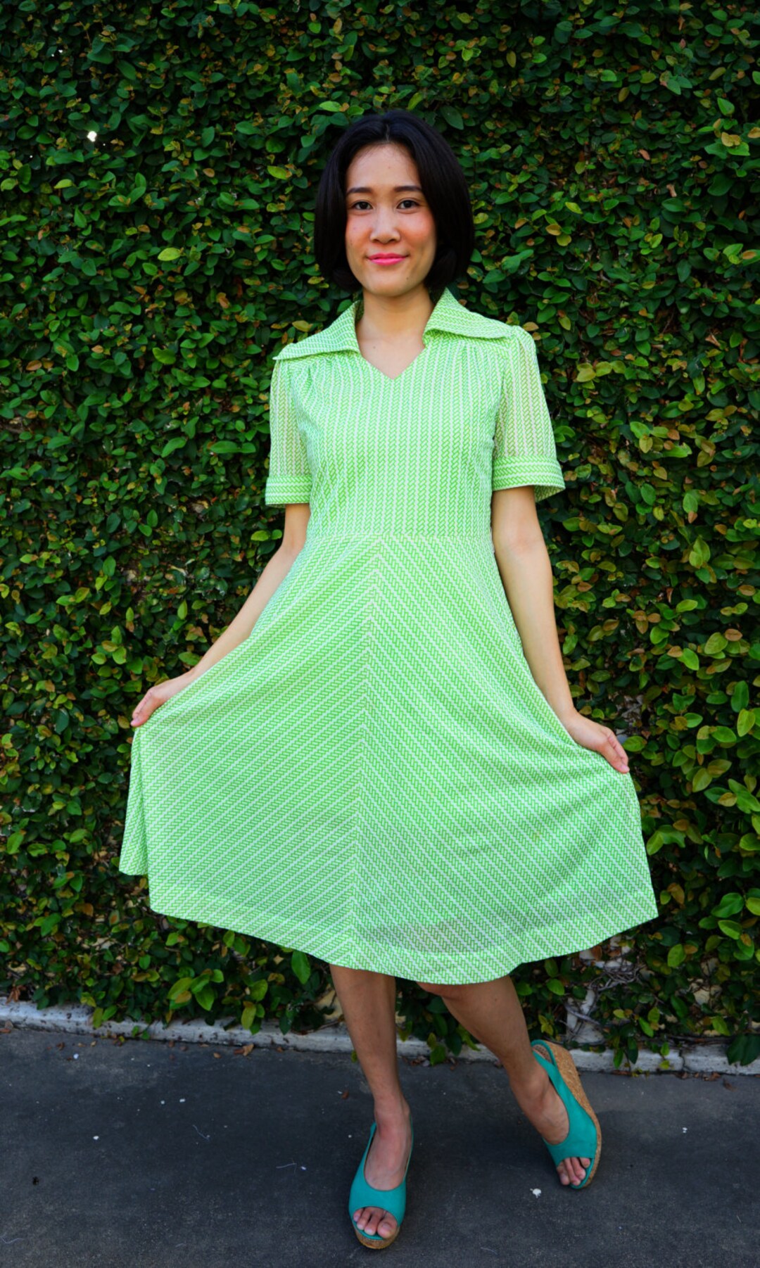 Sale! Vintage Dress, 1980s Dress, Vintage Japanese Dress, Vintage ...