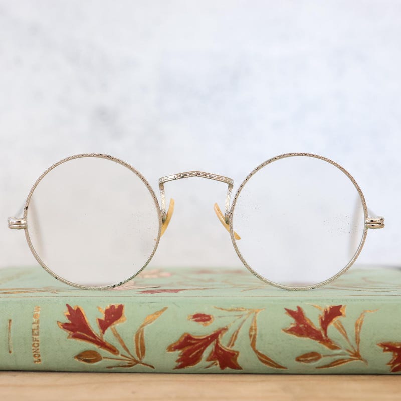 Round Eyeglasses - Etsy