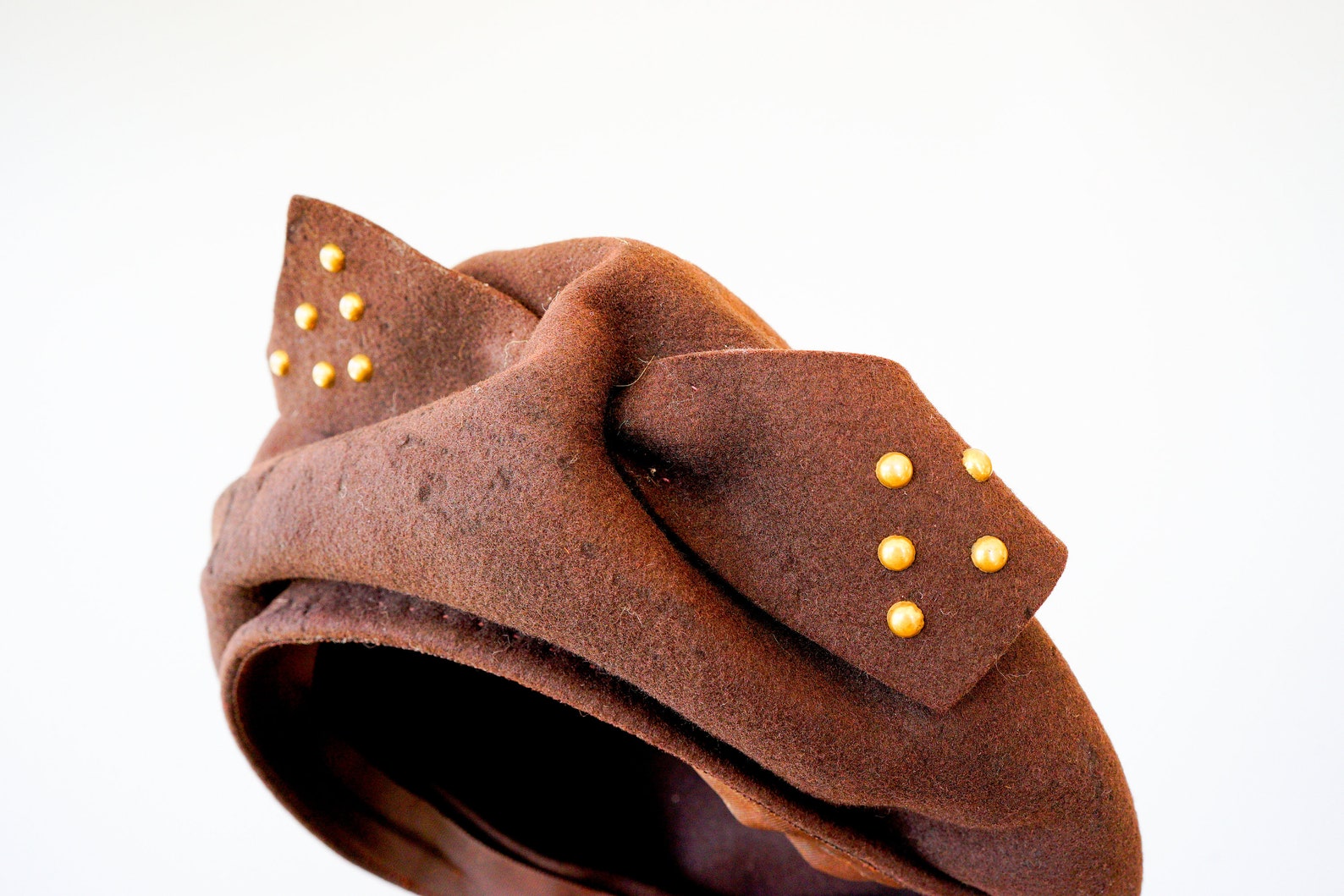 Vintage Felted Wool Tam Hat Vintage Beret Hat Vintage Hat | Etsy