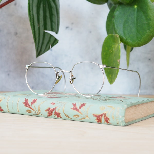Vintage Gold Cable Temples Eyeglasses - Etsy