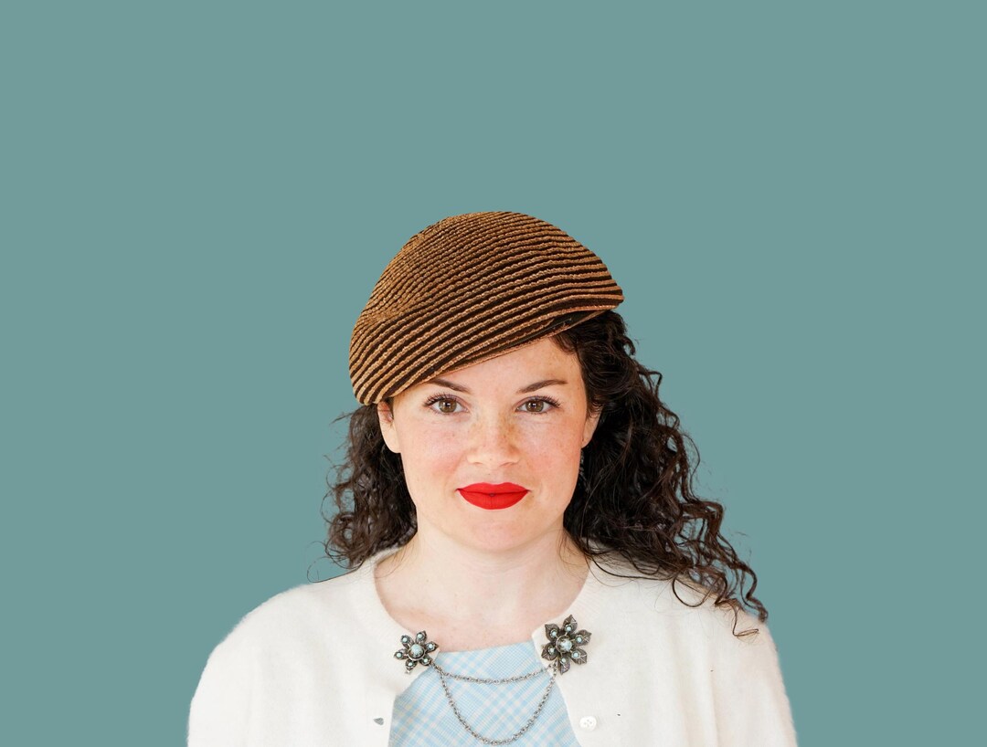 Vintage Velvet Beret: 1950s-1960s Women Retro Midcentury Hat Fall ...