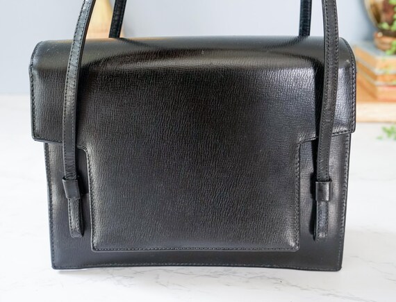 Vintage Michels Drew Leather Envelope Bag/ 1960s-70s … - Gem