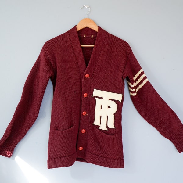 Letterman Cardigan - Etsy