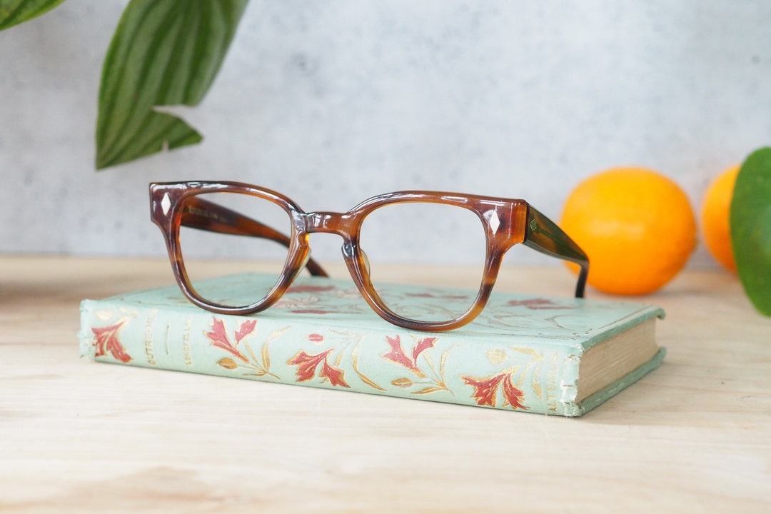 Vintage Eyeglasses 1960's by Foremost Optical New Old Stock Brown Tone ...