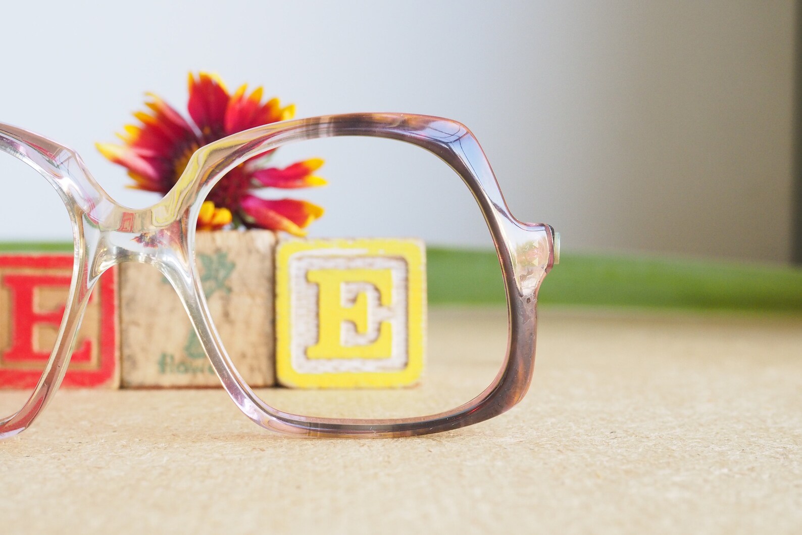 Vintage Eyeglasses 1970s/glasses/designer/glasses/frames Retro Disco ...