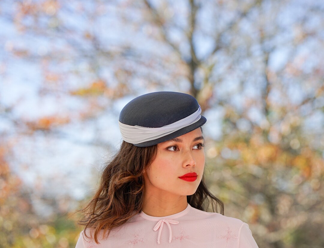 Vintage Half Hat, Vintage Cap Hat, 1950s Hat, Vintage Hat, Cocktail Hat ...