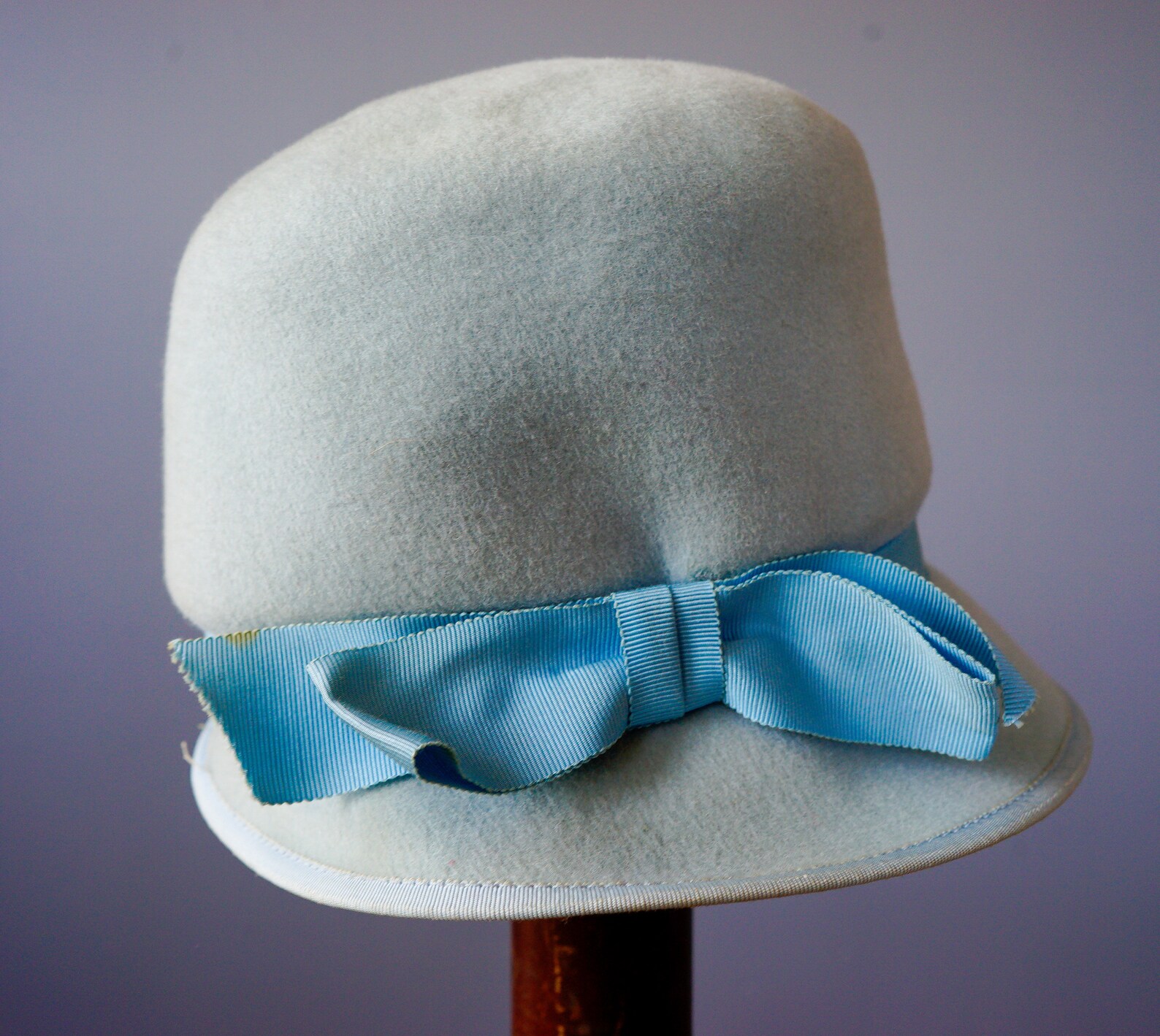 Vintage Wool Felt Cloche Hat Henry Pollak, Bucket Hat, 1960s Hat ...