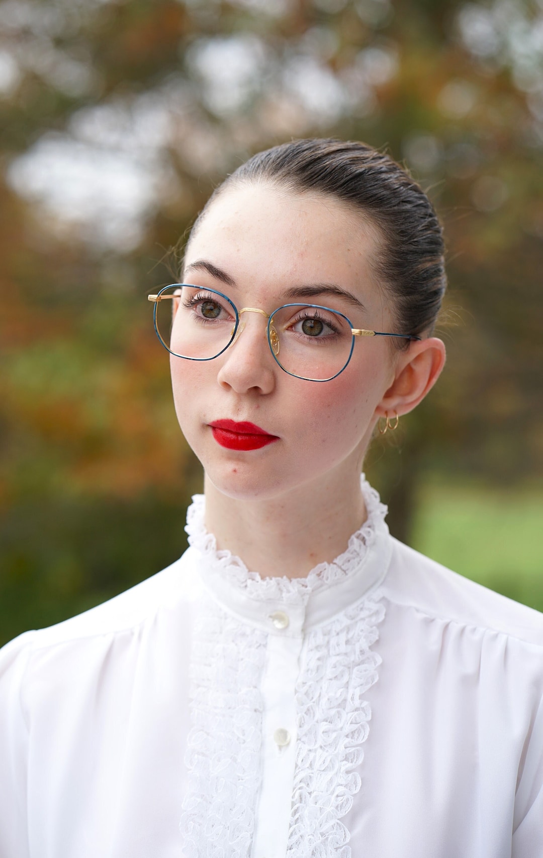 Vintage Eyeglass 1990s Wire Rim by Marchon Charlie Chaplin Collection ...