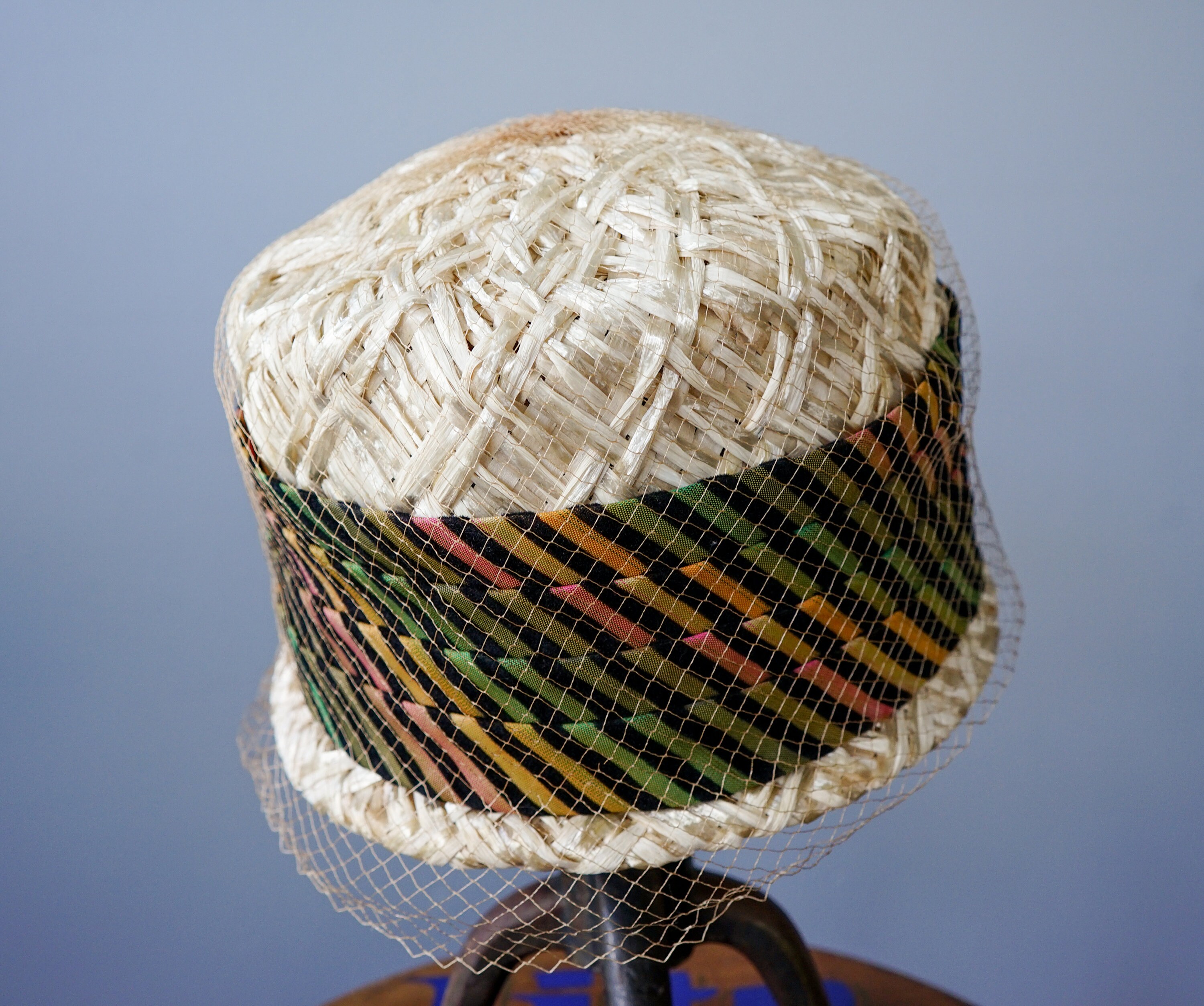 Vintage Straw Bucket Hat Cloche Hat 1950s-60s Hat Vintage | Etsy