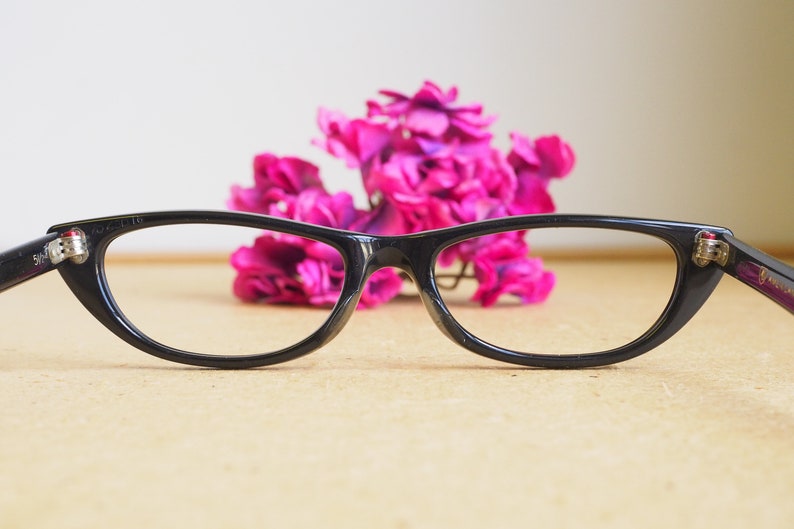 Vintage Eyeglass 1960s Cateye Glasses New Old Stock Frames Etsy
