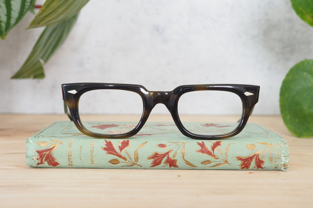 Vintage American Optical Eyeglasses 1950's New Old Stock Multicolor ...