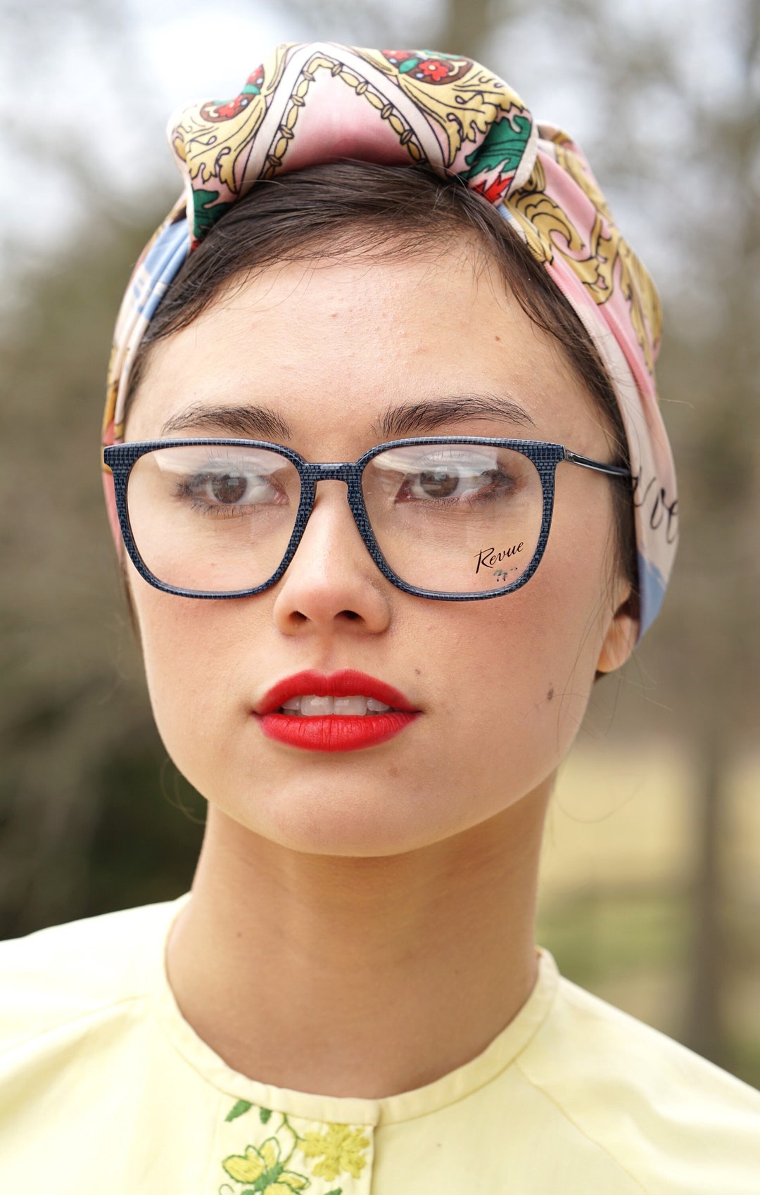 Vintage Eyeglasses 1980's Frames/eyeglass/hipster/retro by Revue Made ...