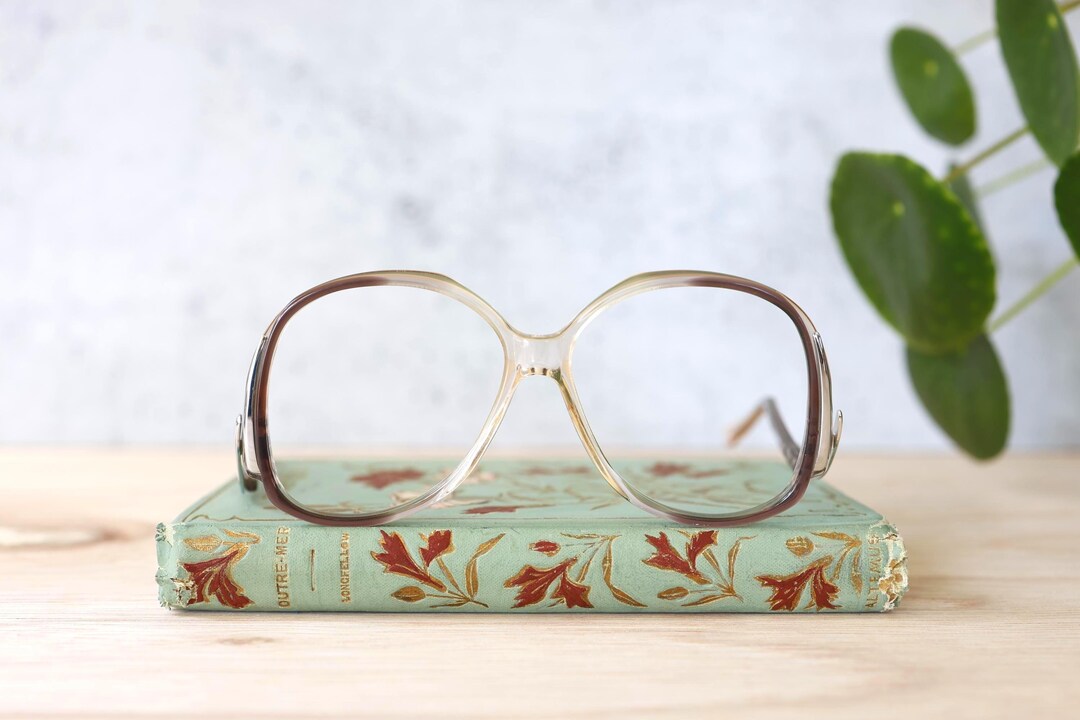 Vintage Eyeglasses 1970's Frames/eyeglass/hipster/multicolor Made in ...