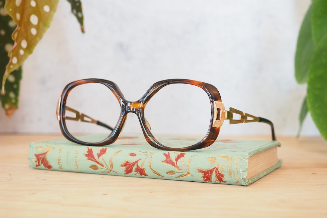 Vintage Eyeglasses 1970's Frames/eyeglass/hipster/retro Multicolor Made ...