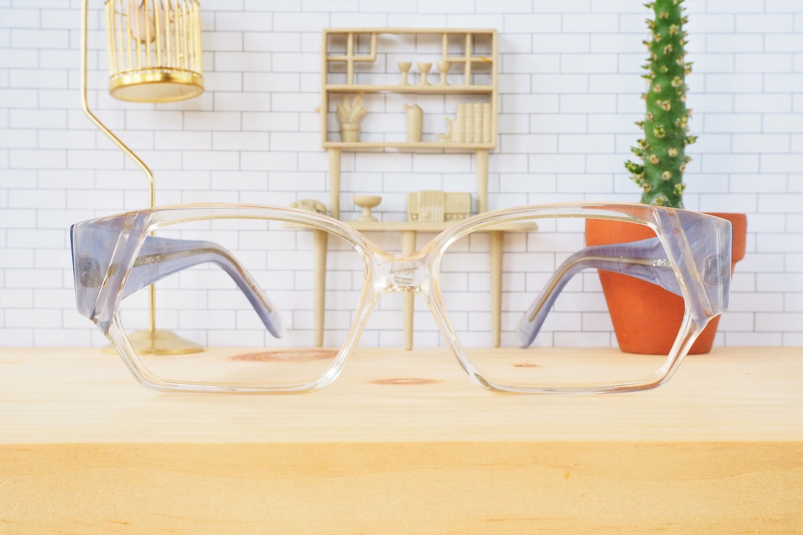 Vintage Eyeglass 1970s Unique and Rare Shape Glasses New Old - Etsy