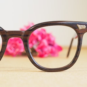Vintage Eyeglasses 1960's by Victory Optical Made in USA New Old Stock ...