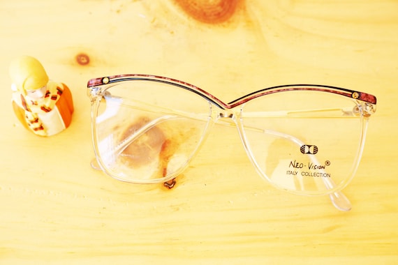 Vintage Eyeglass 1990s By Neo Vision Designer Frames … - Gem
