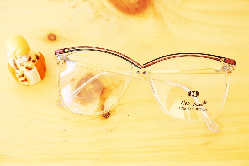 Vintage Eyeglass 1990s by Neo Vision Designer Frames Made in Italy New ...