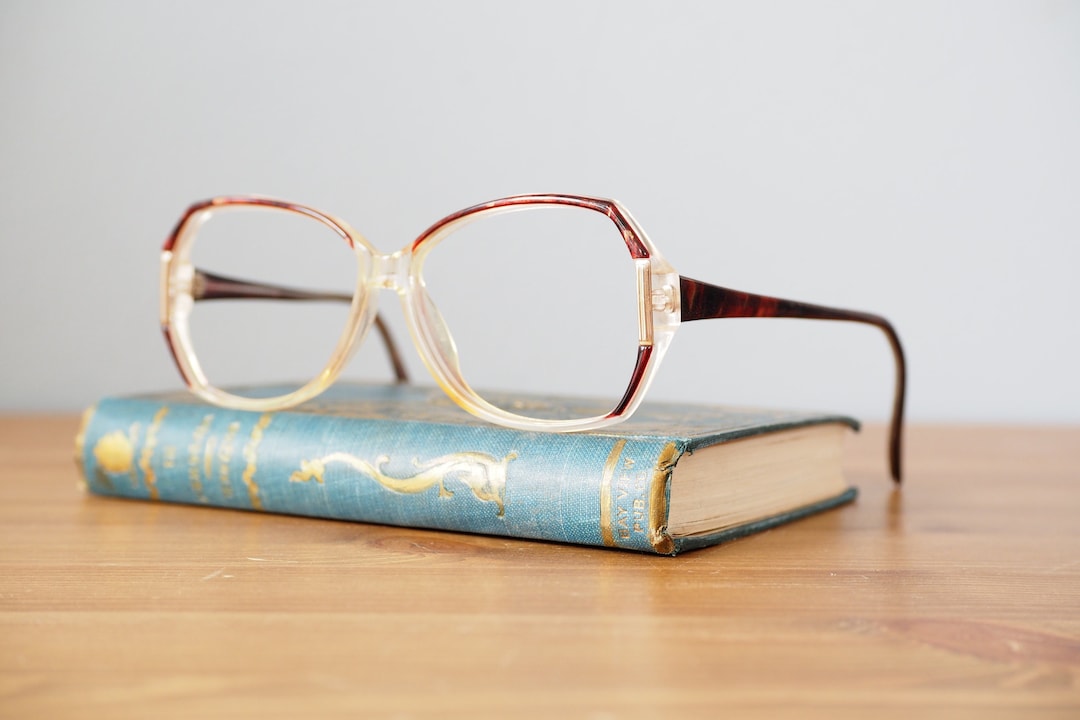 Vintage Eyeglasses 1970's Frames/eyeglass/hipster/multicolor by ...