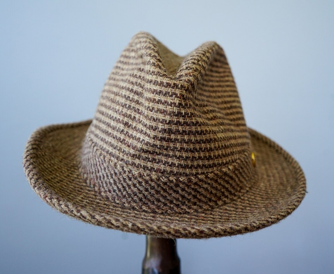 Vintage Park Royal Tweed Fedora Hat Vintage Hat 1960s Hat - Etsy