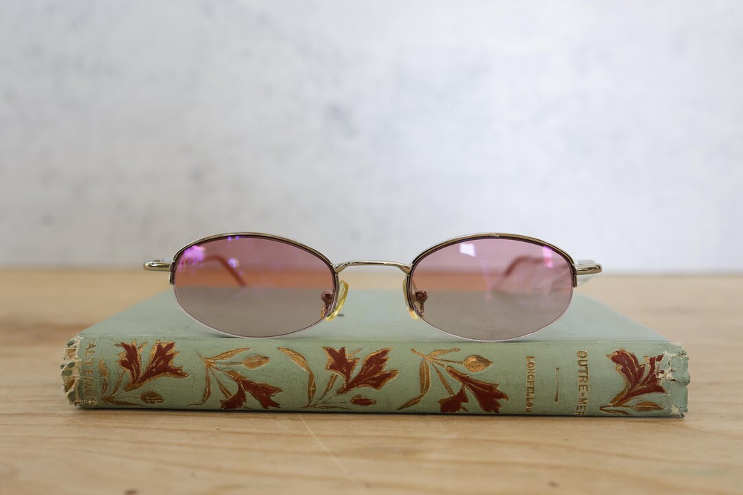 Vintage Sunglasses 1990s New Old Stock Y2K Gorpcore Sunglasses Rimless ...