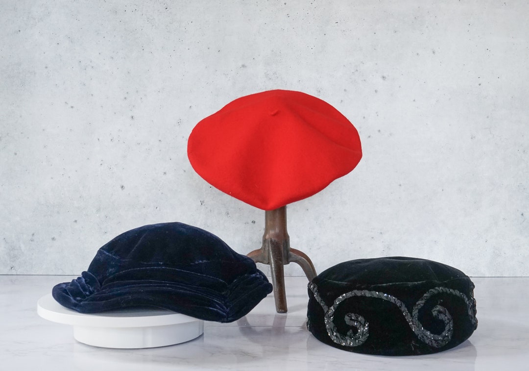 Lot of 3 Vintage 1940s-50s Women Hats for Parts Repair/ Vintage Hat ...