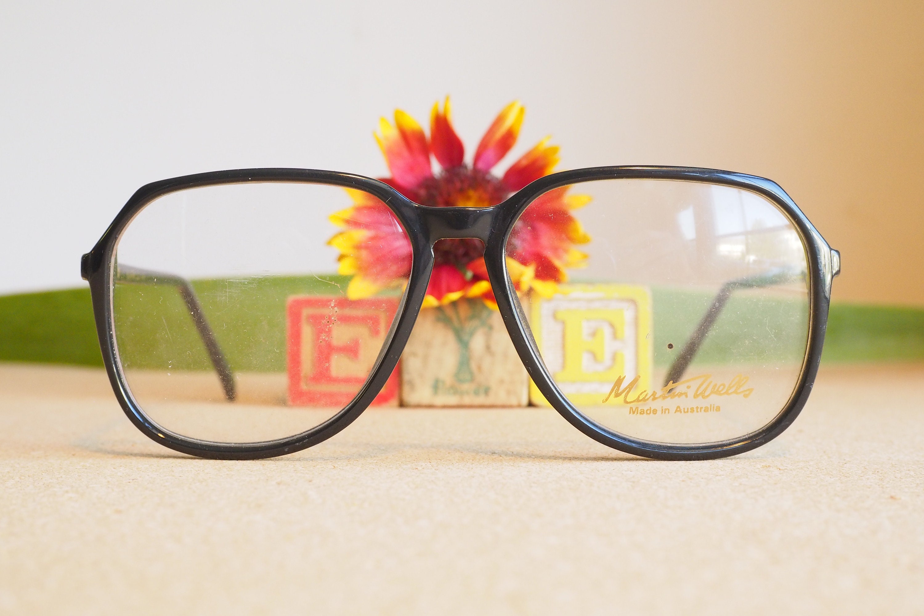 Vintage Eyeglasses 1980s/Glasses/New Old | Etsy