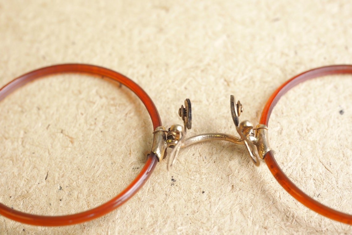 Vintage Antique Pince Nez New Old Stock 1900s Gold Filled by | Etsy