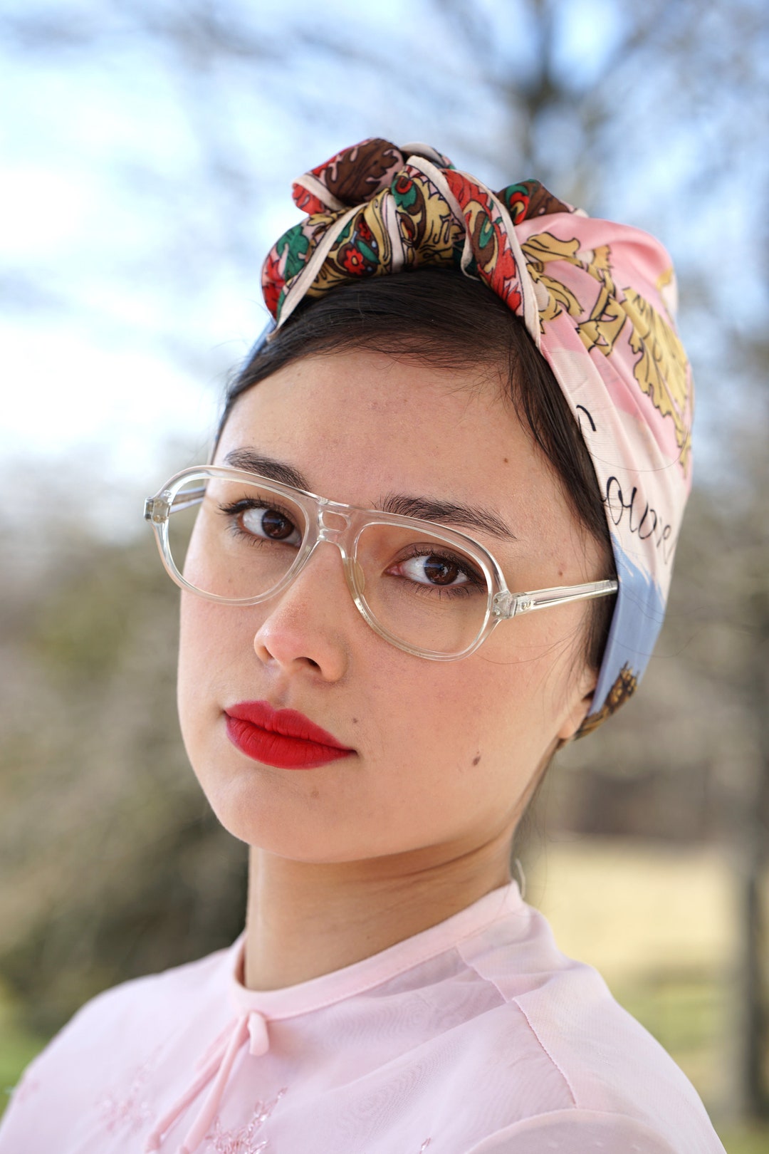 Vintage Tart Optical Eyeglasses 1960s by New Old Stock Clear Tone ...