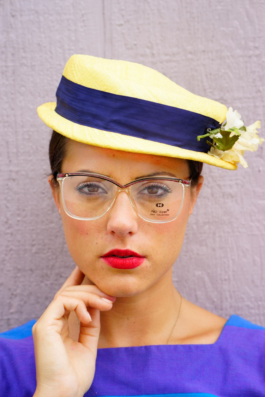 1990s Neo Vision Eyeglasses, Designer Frames, Made in Italy - Etsy