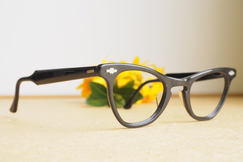 Eyeglass Vintage 1960s Cateye Glasses New Old Stock Frames Etsy