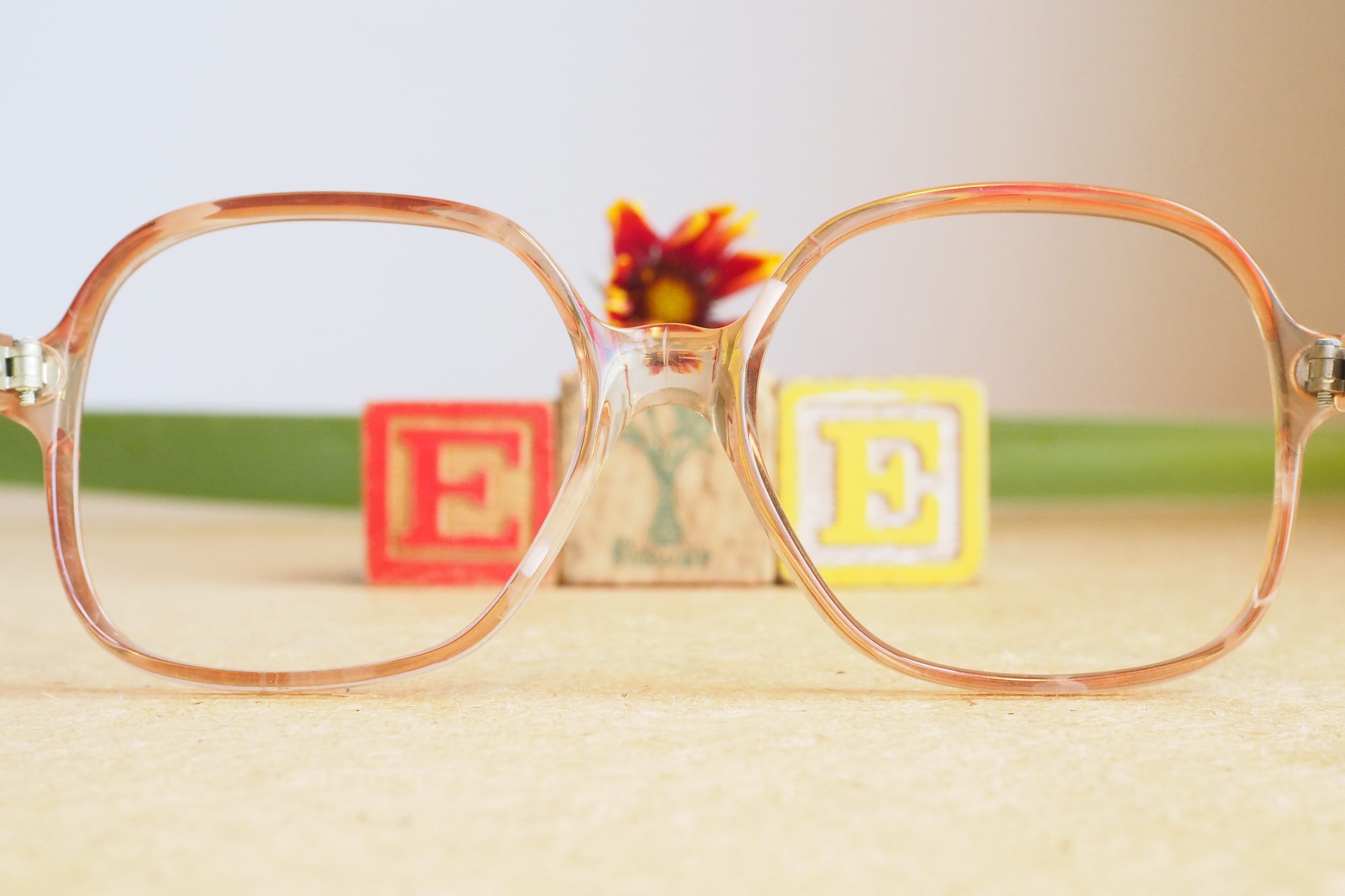 Vintage Eyeglasses 1970s/glasses/designer/glasses/frames Retro Disco ...