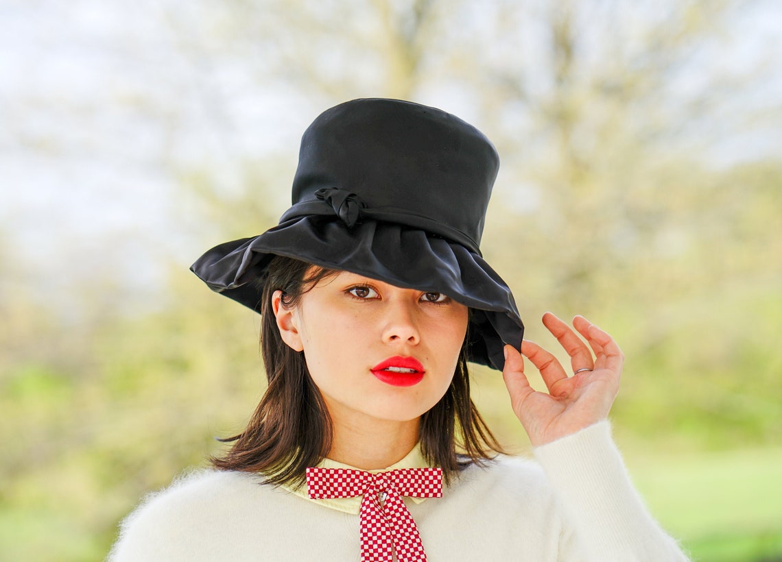 Vintage Floppy Hat Bucket Hat Wide Brim Hat 1960s Hat - Etsy