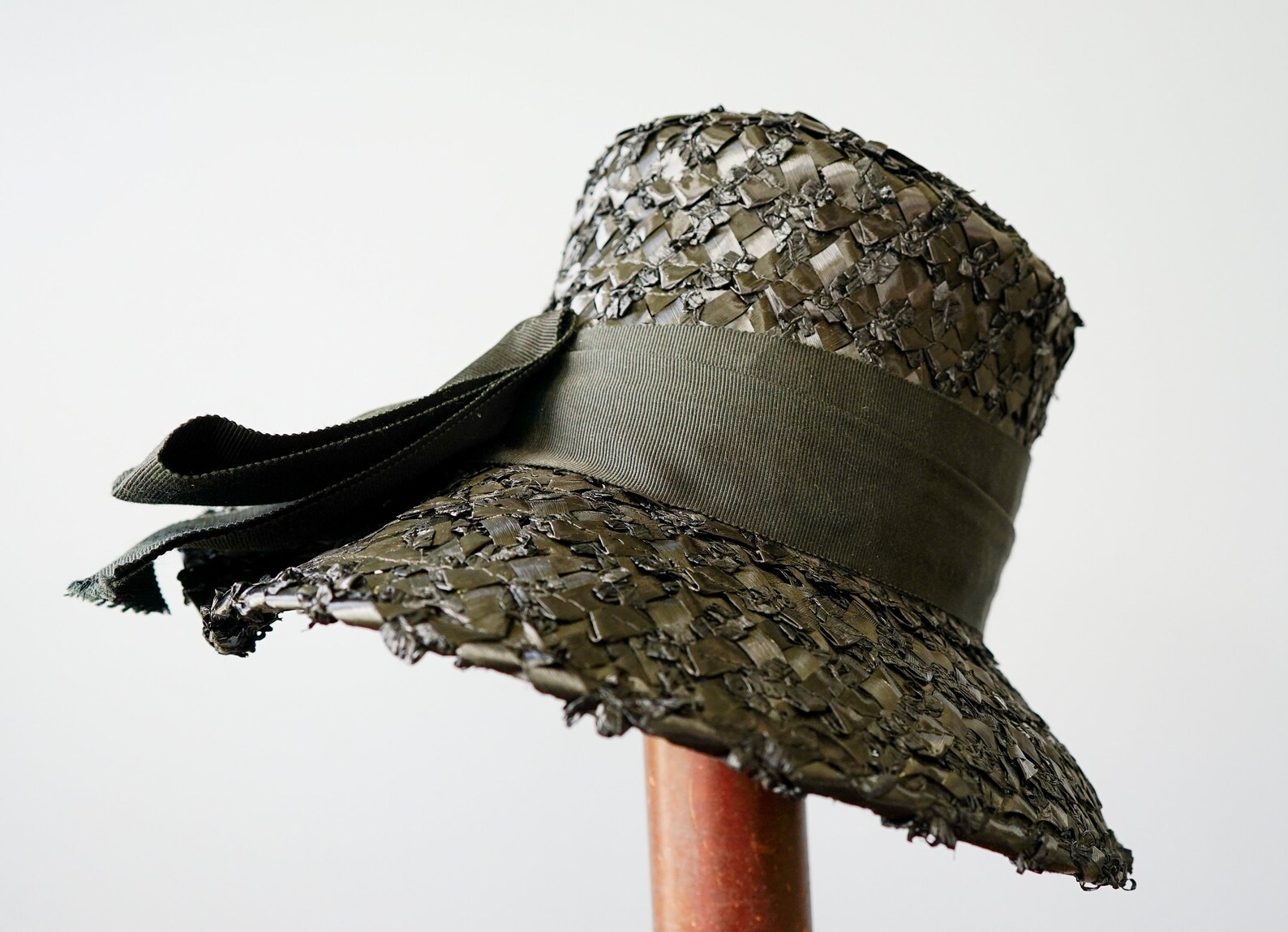 Vintage Straw Bucket Hat Cloche Hat 1950s-60s Hat Vintage - Etsy