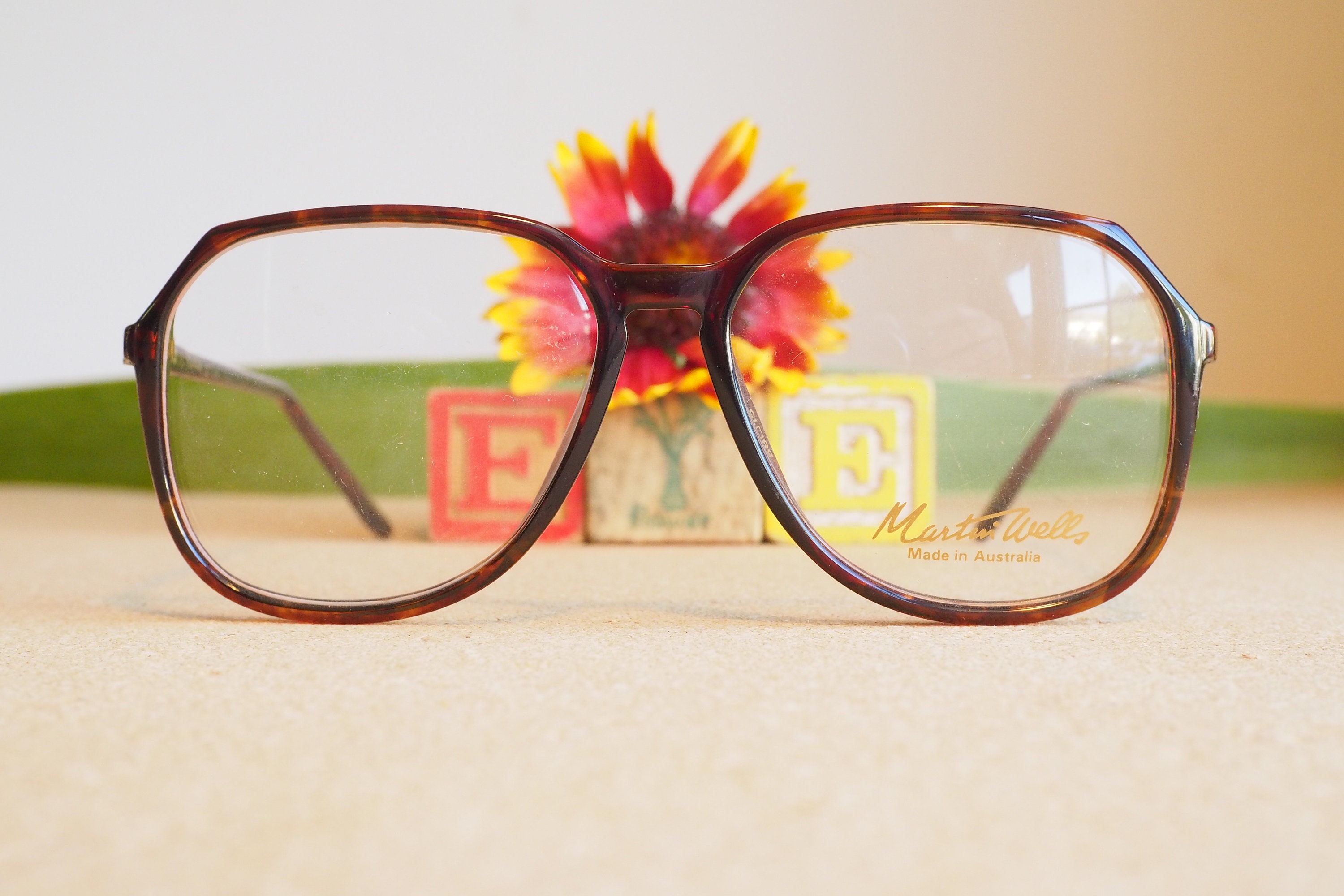 Vintage Eyeglasses 1980s/Glasses/New Old | Etsy