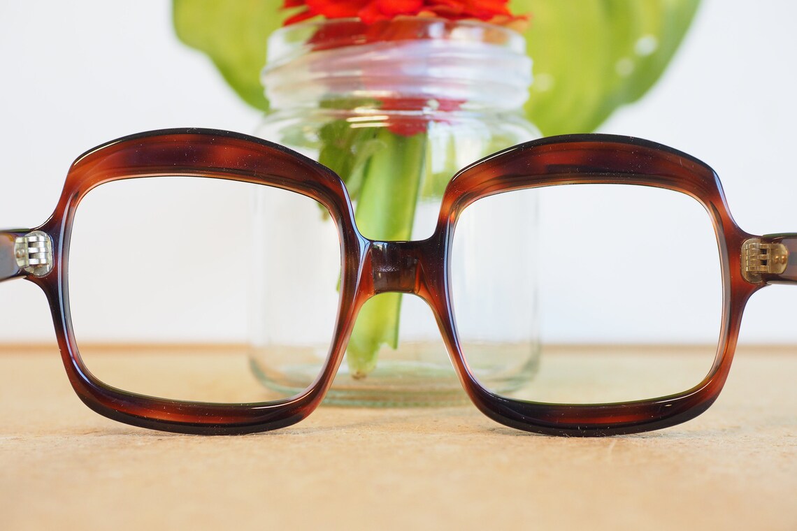 Vintage Eyeglasses 1960's Frames Pop Art Mod Style Glasses | Etsy