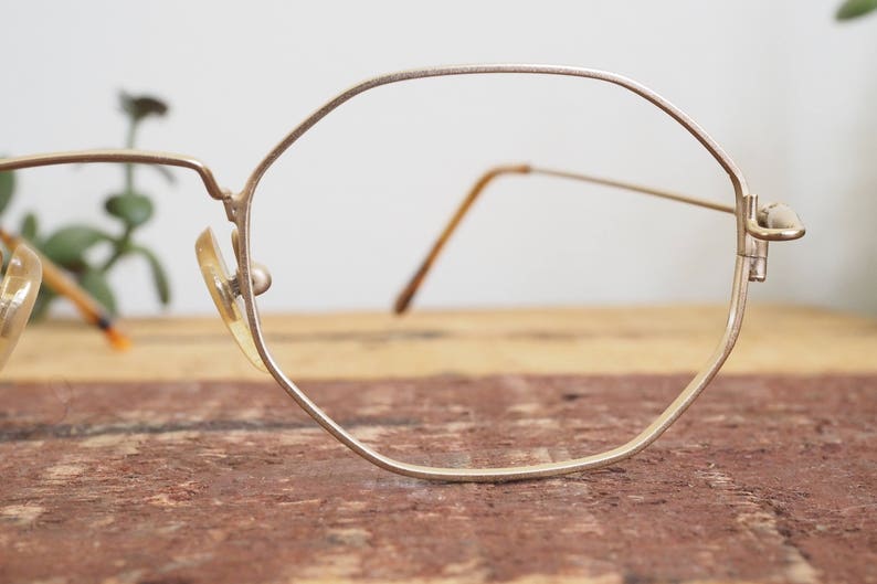 Vintage Eyeglass 1990's Wire Rim Glasses New Old Stock - Etsy