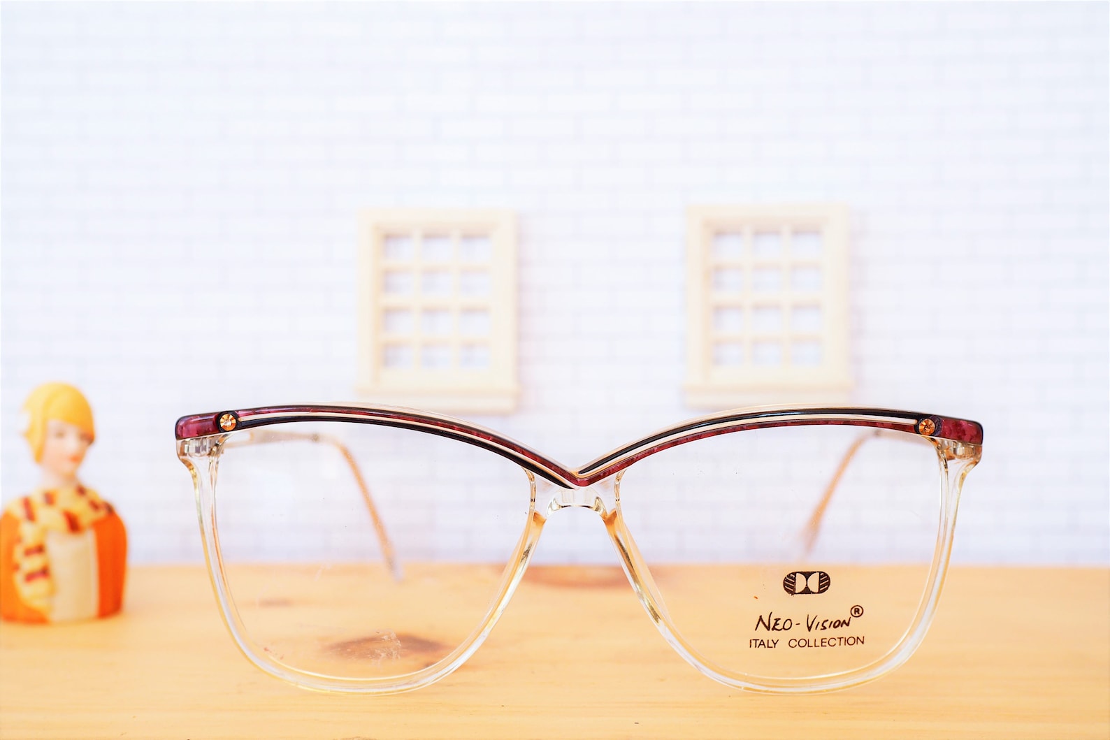 1990s Neo Vision Eyeglasses, Designer Frames, Made in Italy - Etsy