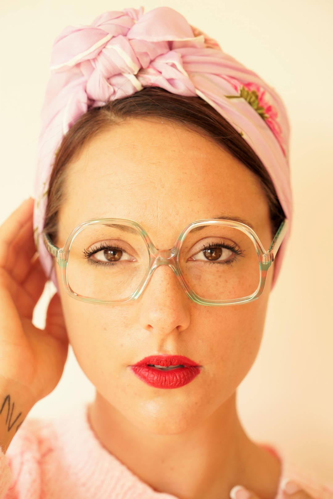 Vintage Eyeglass 1970s Glasses Retro Frames Multi Color Very Beautiful ...