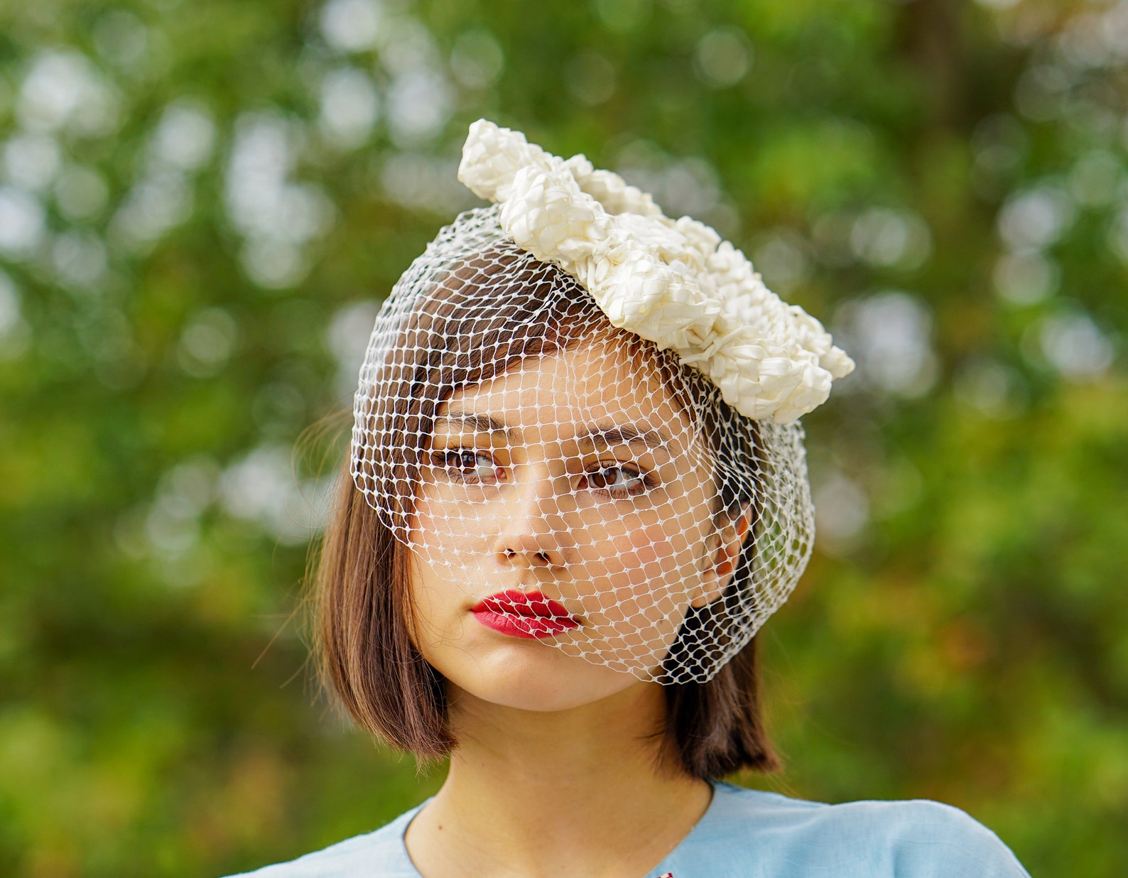 Vintage Bow Headband Veil Hat Whimsy Hat Vintage Hat 1950s | Etsy