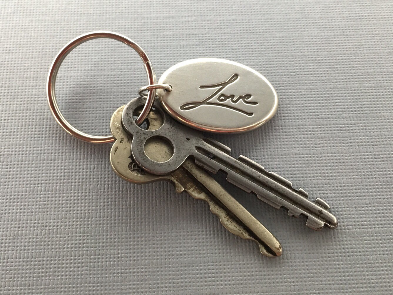 Handwritng Key Chain | Personalized for Him | Custom Key Chain | Groom ...